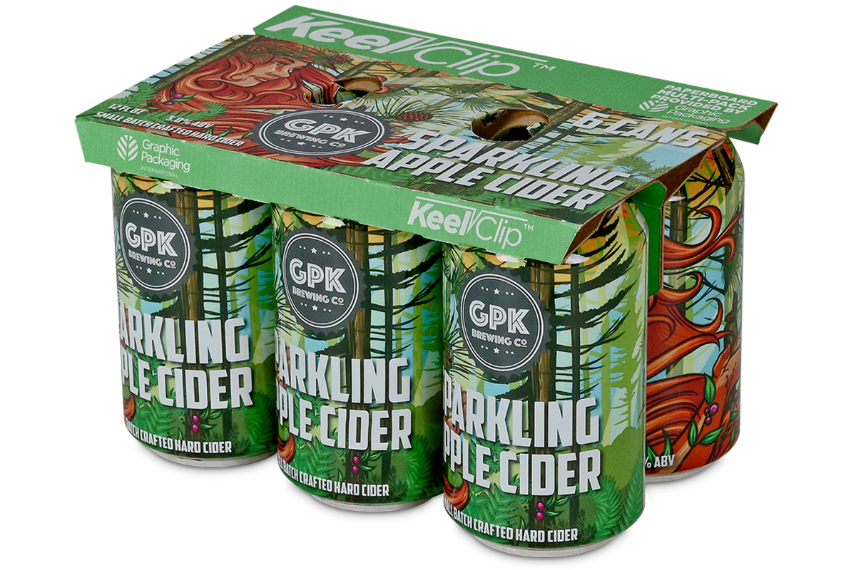 KeelClip™ Clip-Style Multipack Folding Carton for Cans