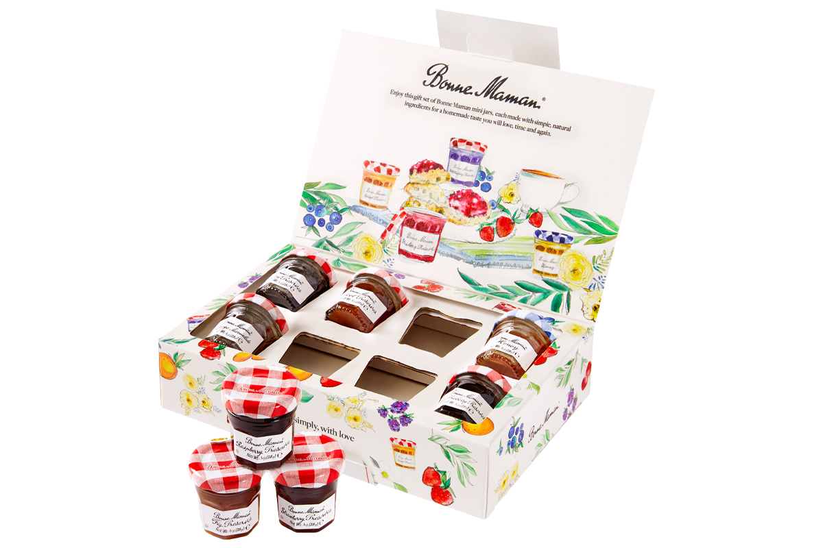 Bonne Maman’s Gift Box Carton Elevates The Consumer's Experience